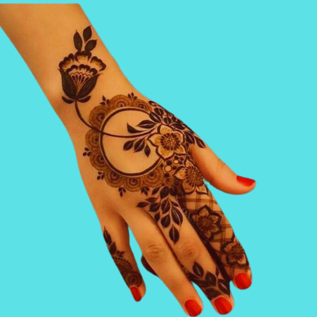 Mehndi Design Photo: +100 Mehndi Design Photos 2024 - Mehndi Design Simple
