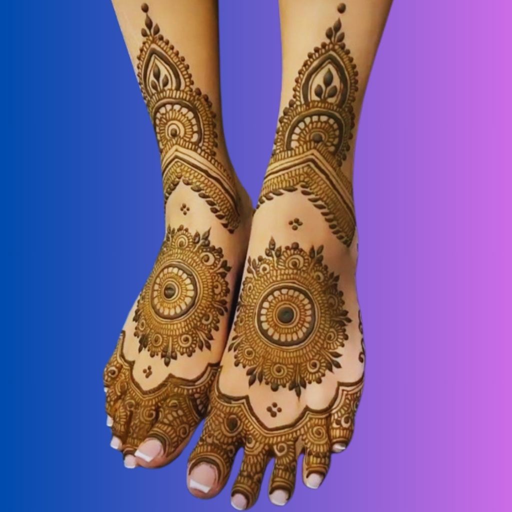 Leg Mehndi Design: +100 Simple Leg Mehndi Designs - Mehndi Design Simple