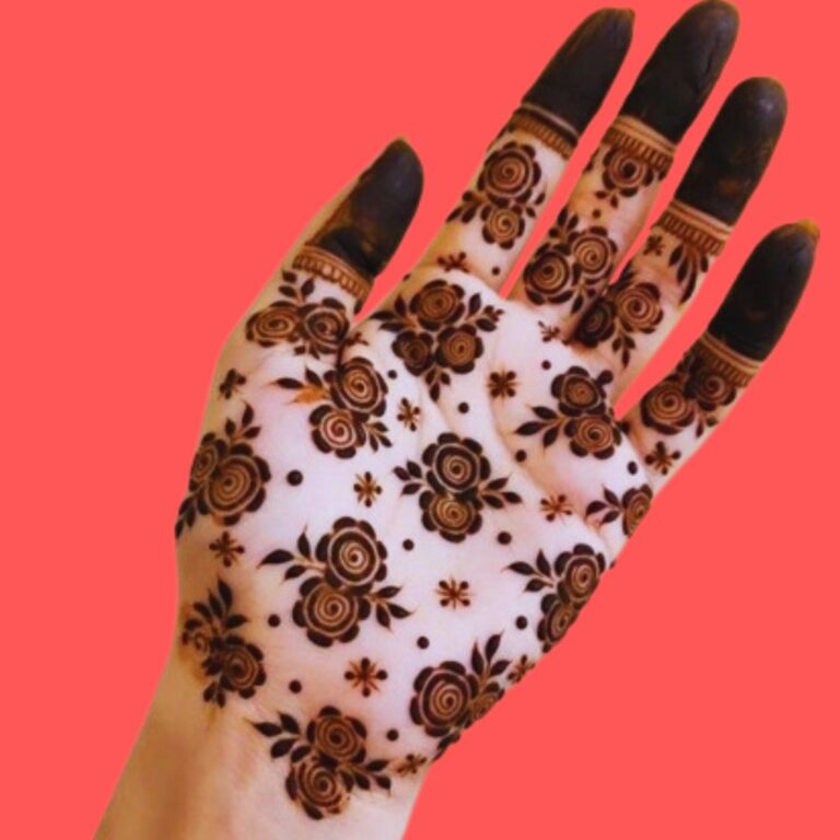 Flower Mehndi Design: + 250 Beautiful Flower Mehndi Designs Simple ...