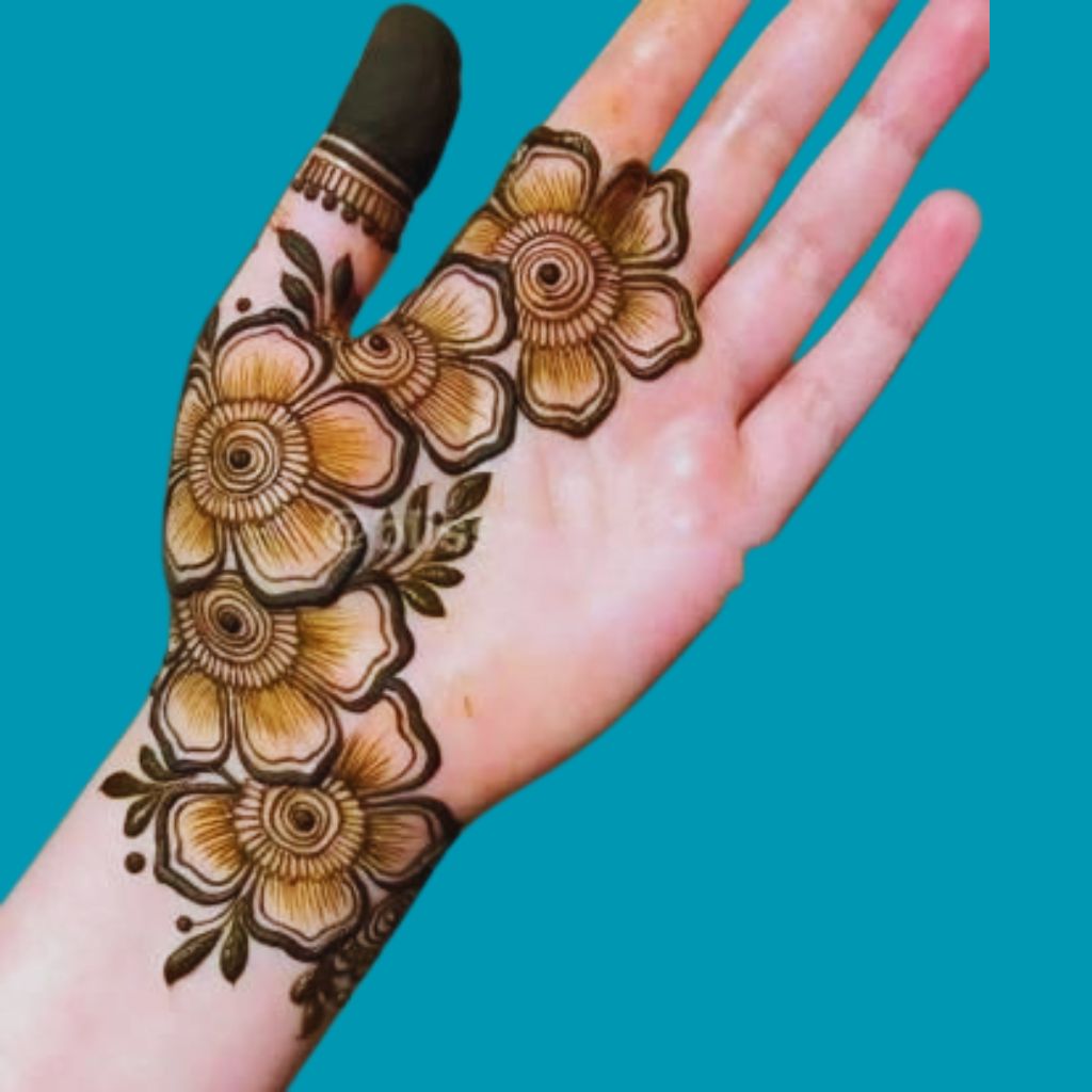 Flower Mehndi Design: + 250 Beautiful Flower Mehndi Designs Simple ...