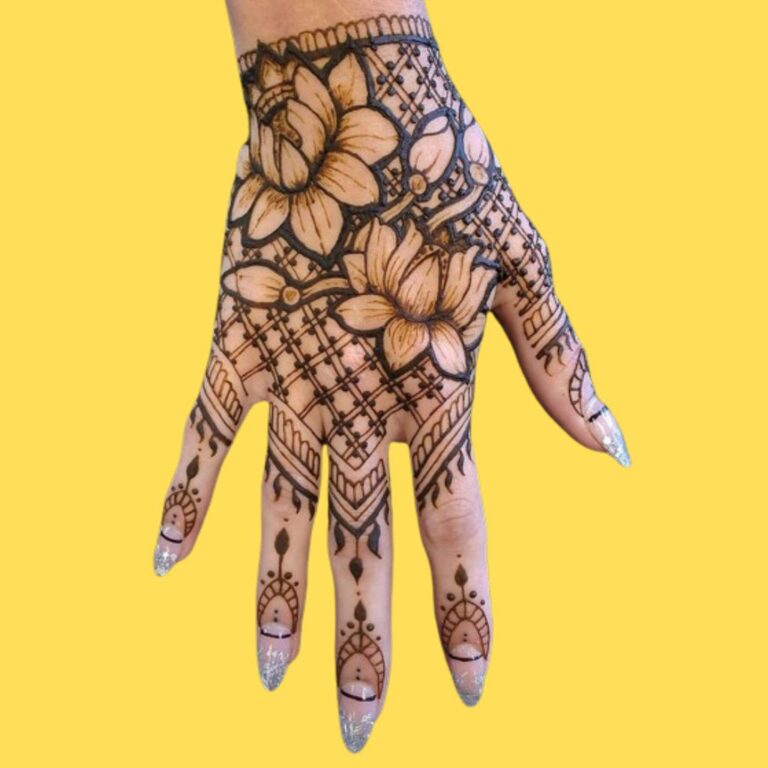 Flower Mehndi Design: + 250 Beautiful Flower Mehndi Designs Simple ...
