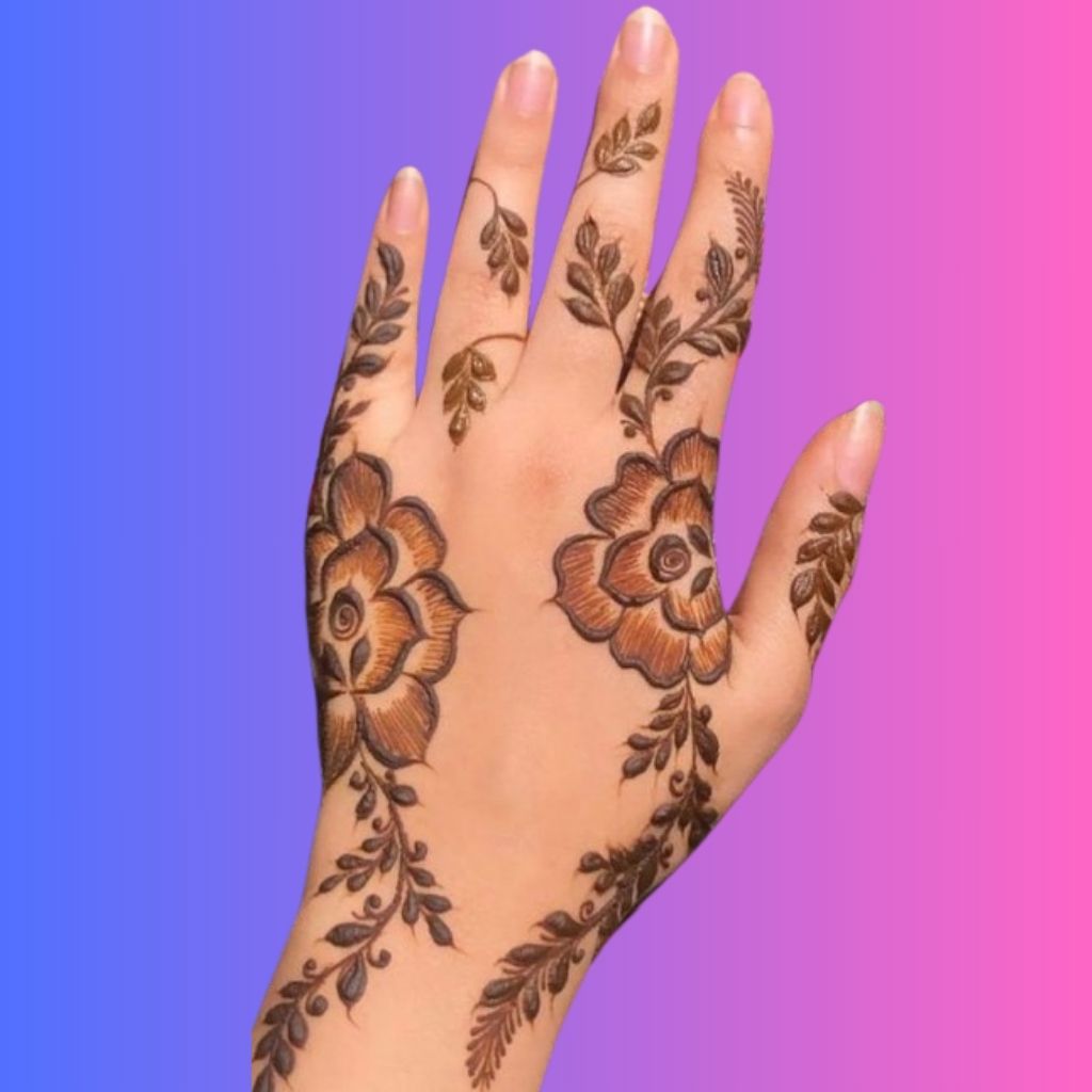 Henna Designs: Simple Henna Designs 2024 - Mehndi Design Simple