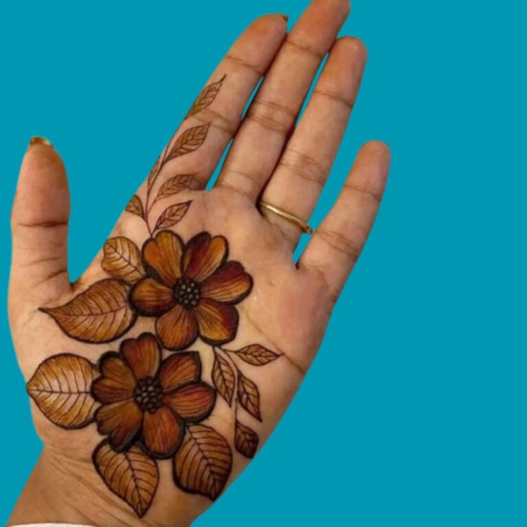 Flower Mehndi Design: + 250 Beautiful Flower Mehndi Designs Simple ...