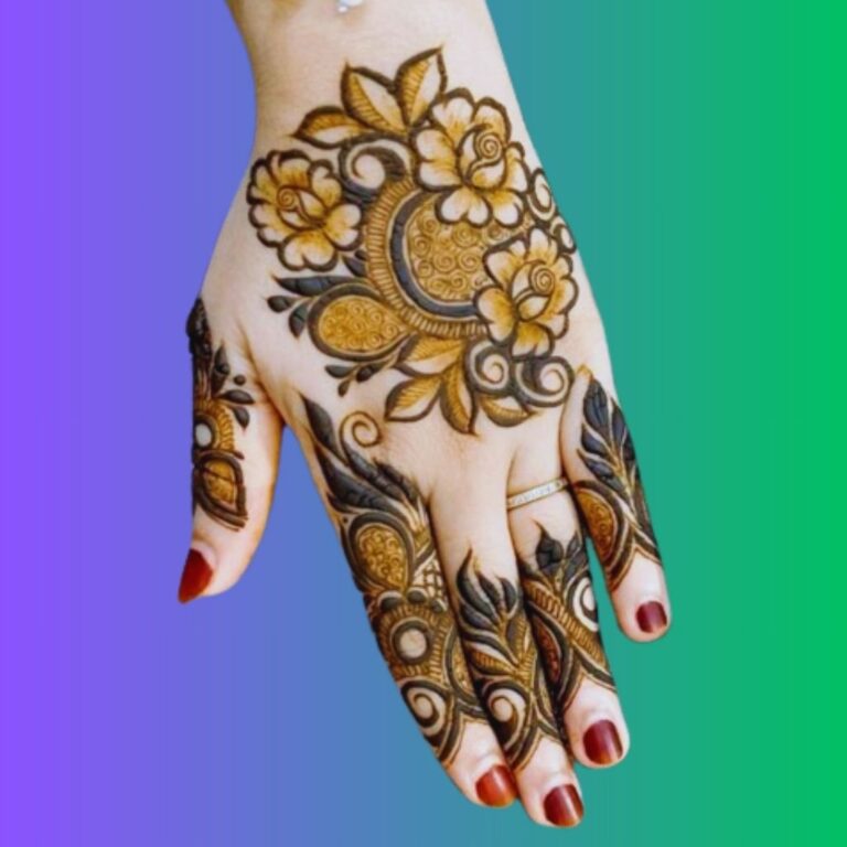 Flower Mehndi Design: + 250 Beautiful Flower Mehndi Designs Simple ...