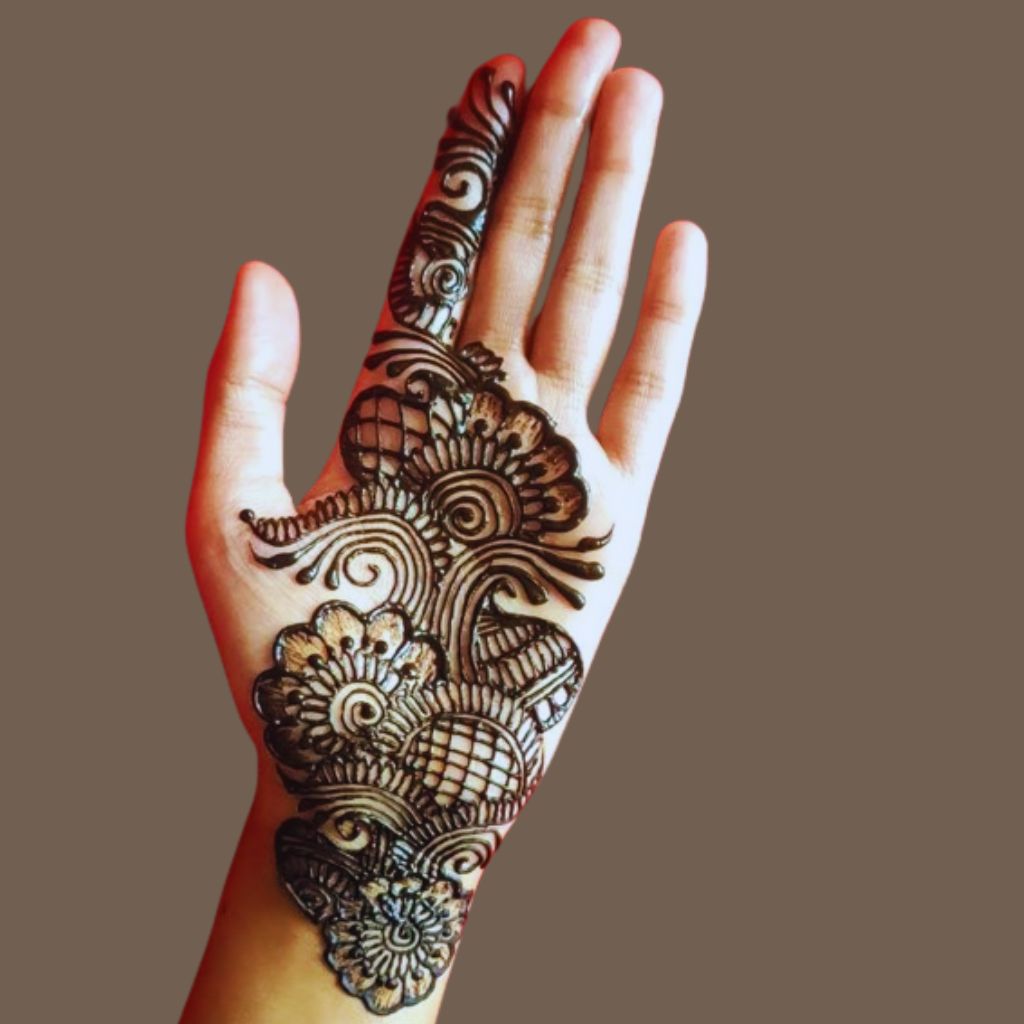Mehndi Design Easy: + 100 Easy Mehndi Designs 2024 - Mehndi Design Simple