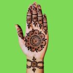 Round Mehndi Design: Simple Round Mehndi Designs 2024 - Mehndi Design ...