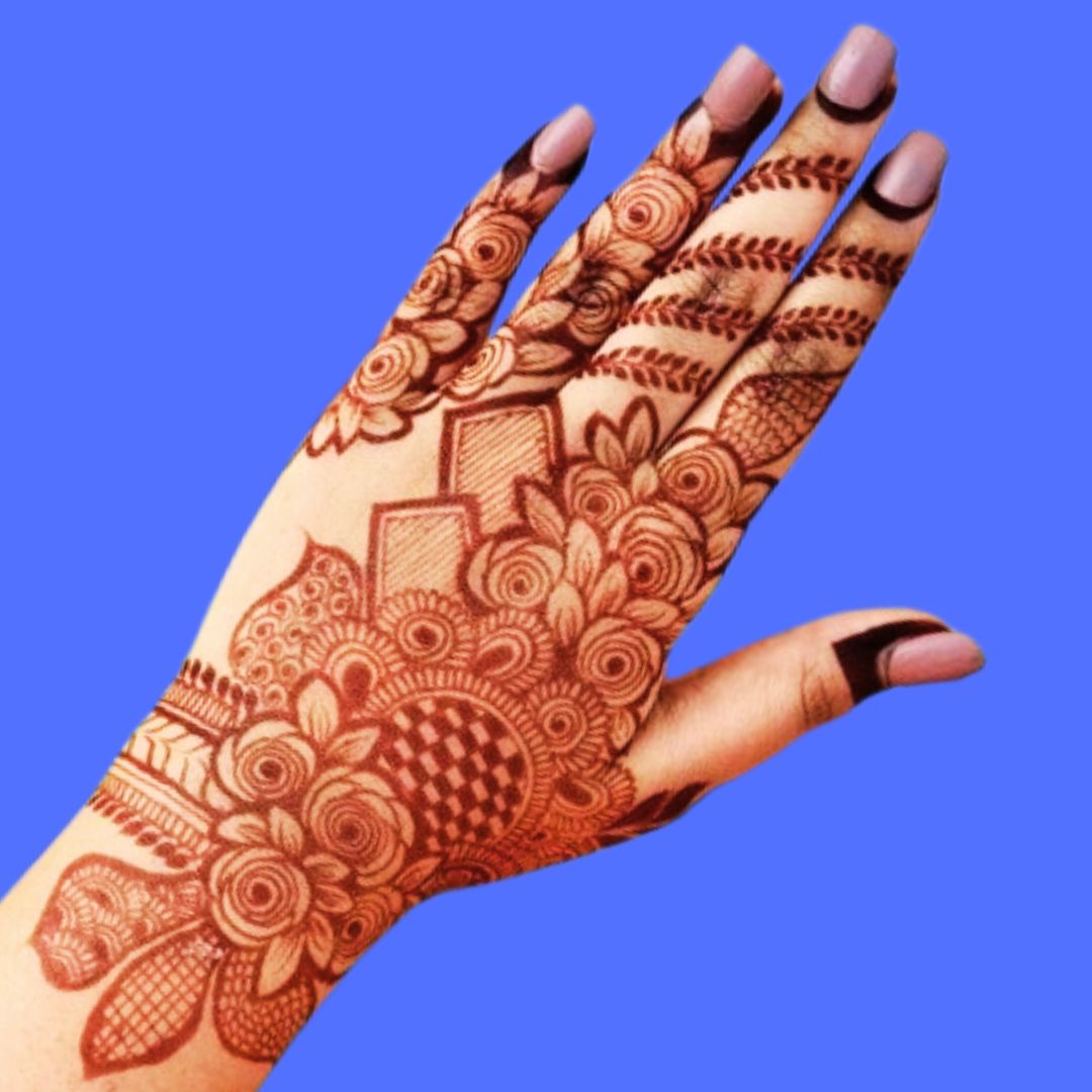 Back Hand Mehndi Design: Modern Back Hand Mehndi Designs 2024 - Mehndi ...