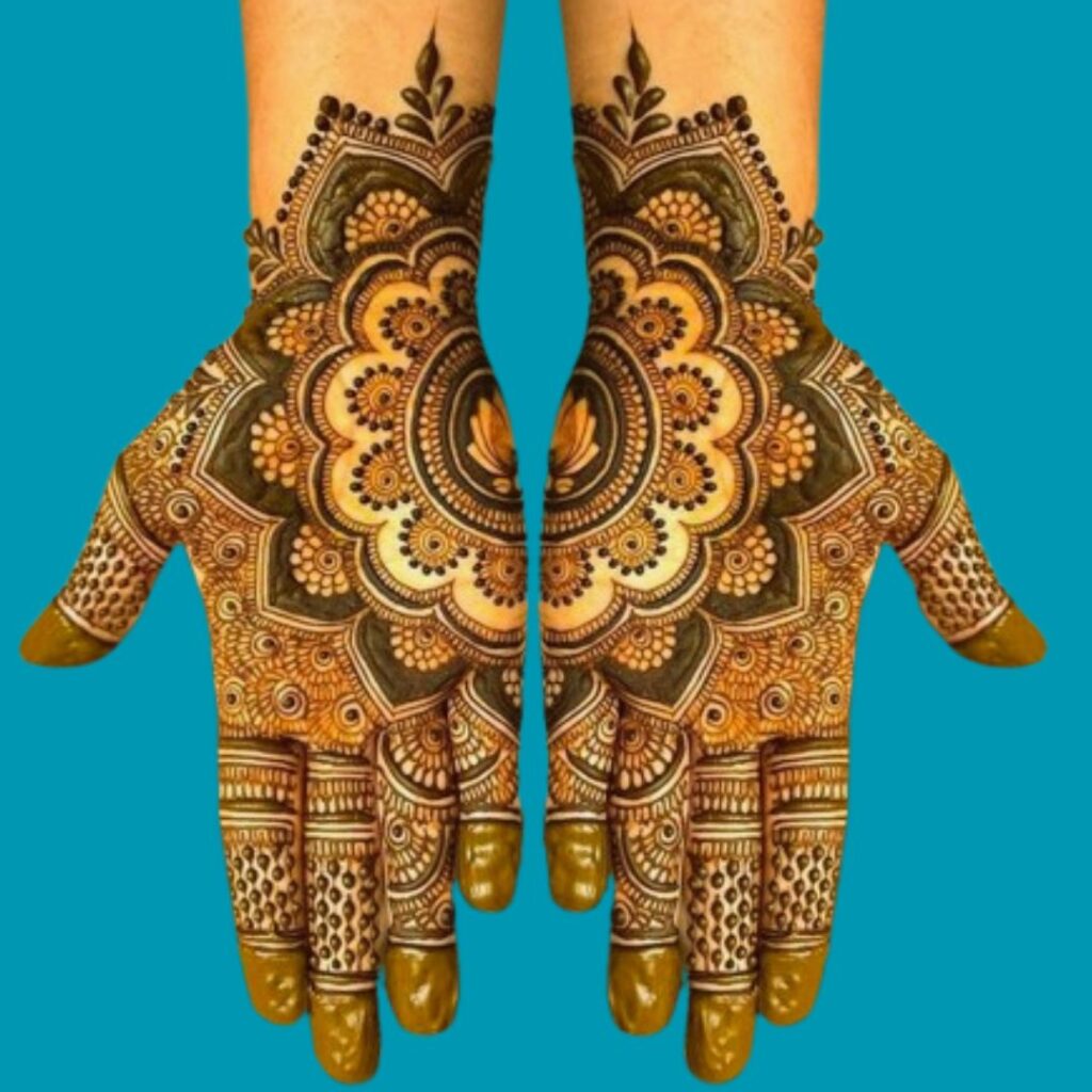 Royal Front Hand Mehndi Design ideas for beginners - Mehndi Design Simple