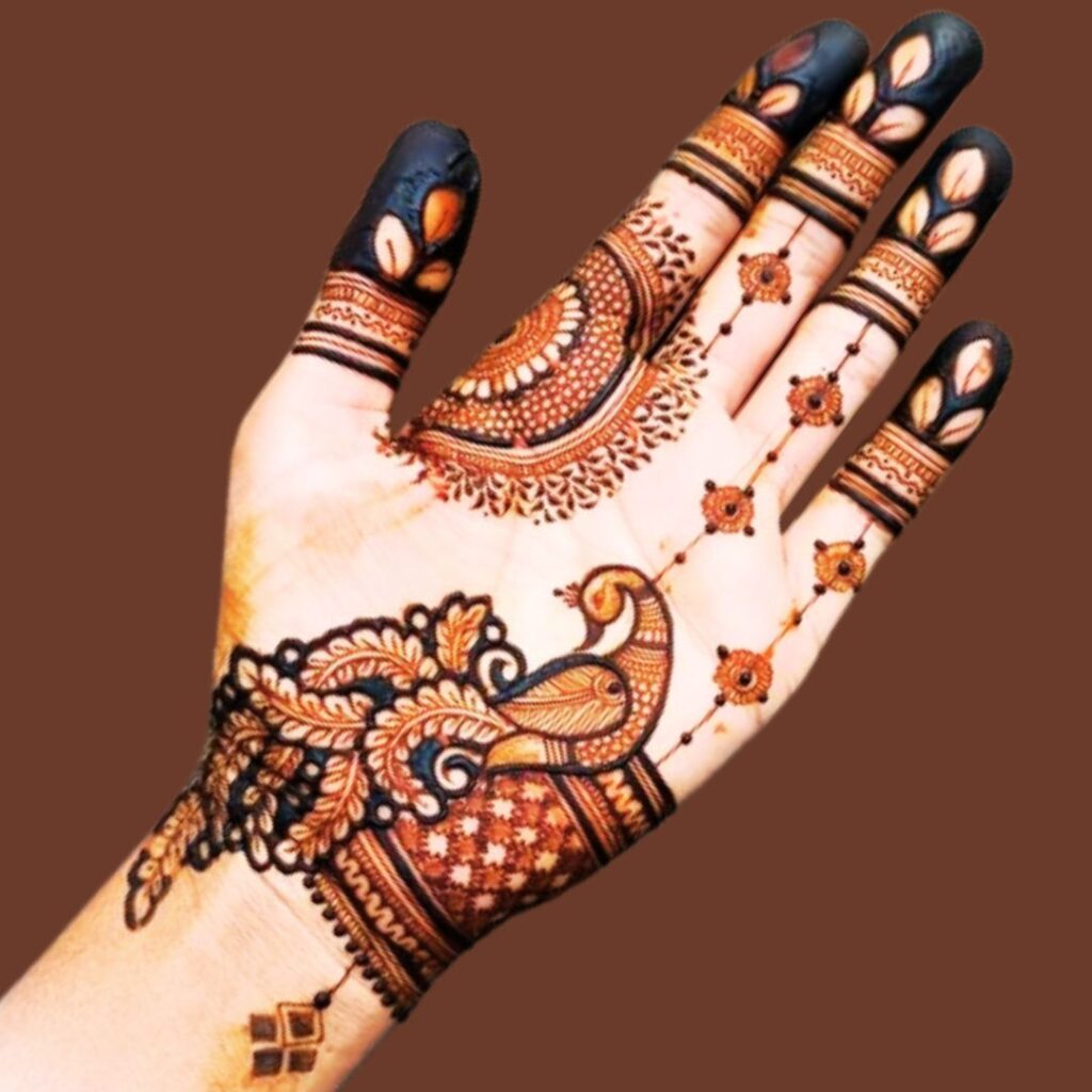 Peacock Mehndi Design: Royal Peacock Mehndi Design 2024 - Mehndi Design ...