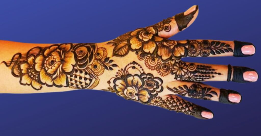 Rose Mehndi Design: Unique Arabic Rose Mehndi Design 2024 - Mehndi ...