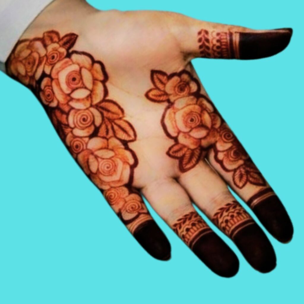 Rose Mehndi Design: Unique Arabic Rose Mehndi Design 2024 - Mehndi ...